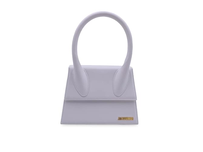 Jacquemus Handbag Le Grand Chiquito White Leather ref.995445 - Joli Closet