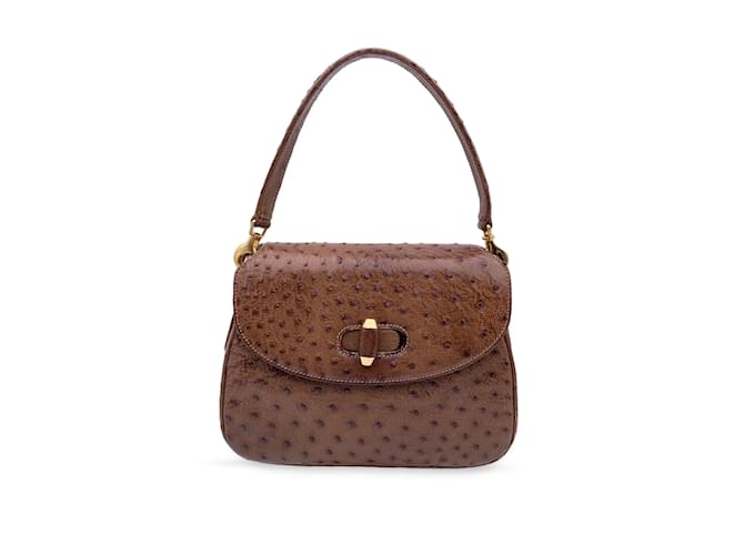 Bolso Gucci Vintage n.EN. Castaño Cuero ref.995577 - Joli Closet