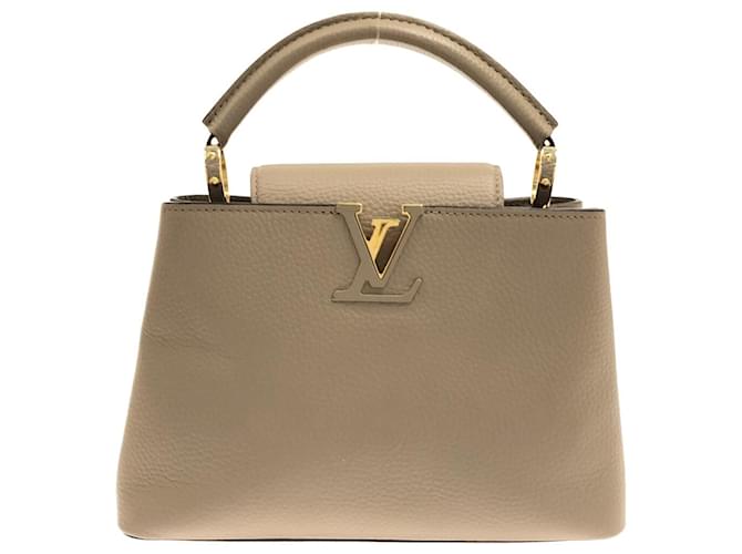 Louis Vuitton Capucines Beige Leather ref.996528 - Joli Closet