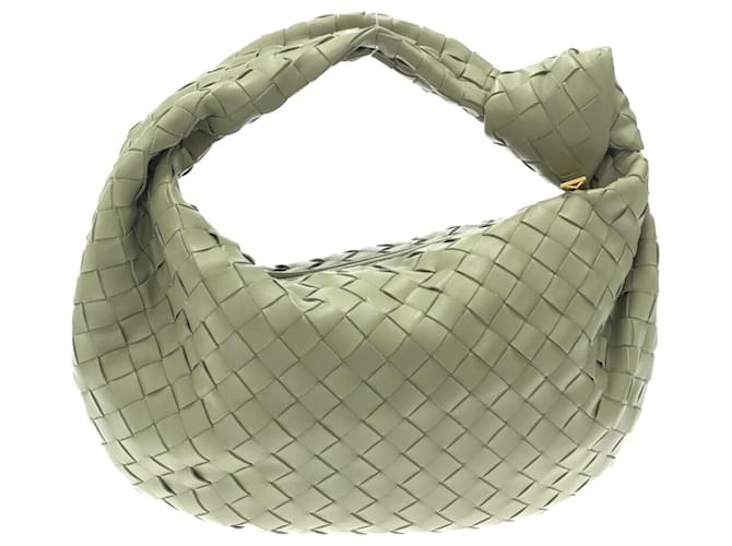 Bottega Veneta Jodie Grey Leather ref.996606 - Joli Closet