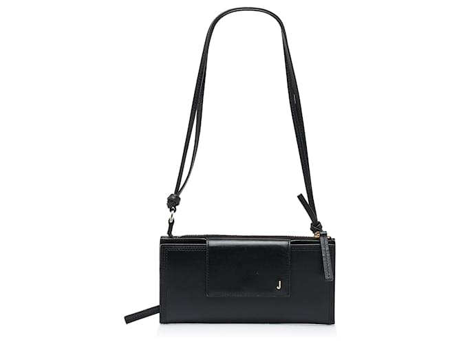 Jacquemus Black Le Pichoto Leather Pony-style calfskin ref.999220 ...