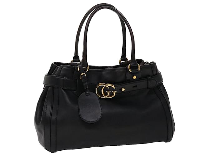 GUCCI Hand Bag Leather Black 247183 Auth ac2054 ref.1010148 - Joli Closet