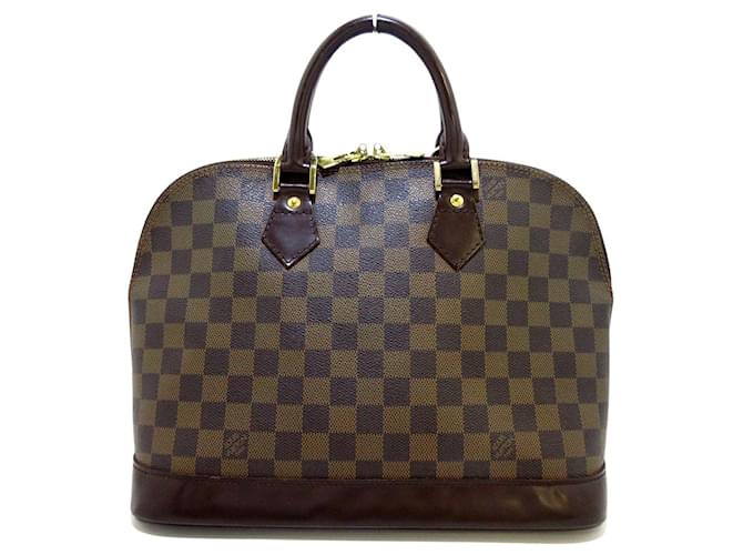 Louis Vuitton Alma Brown Cloth ref.1011984 - Joli Closet