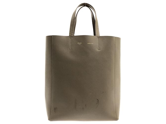 Edge Céline Vertical Cabas Cuir Marron ref.1013202 - Joli Closet