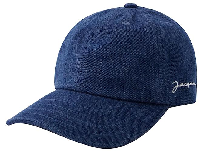 Jacquemus Hat - Jacquemus - Cotton - Blue ref.1016425 - Joli Closet