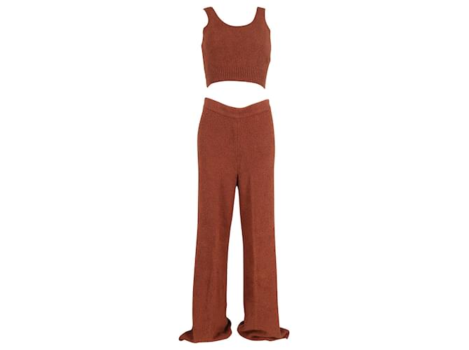 Reformation + Net Sustain Ensemble haut court et pantalon large en ...