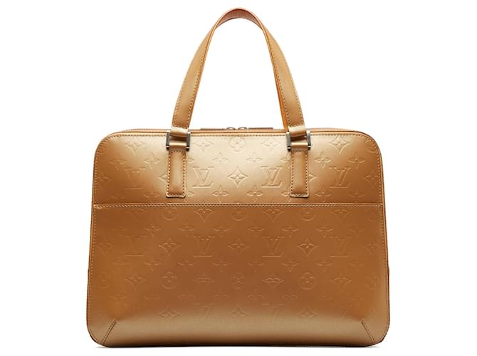Louis Vuitton Marron Monogramme Mat Malden Cuir Veau façon poulain ...