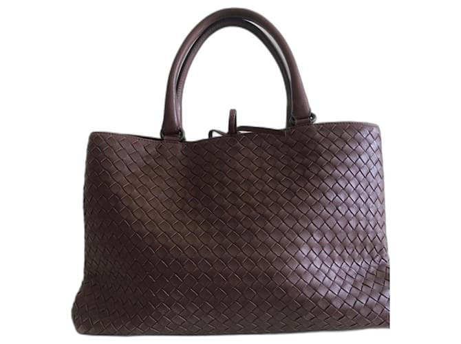 Bottega Veneta Tote Brown Leather ref.1018545 - Joli Closet