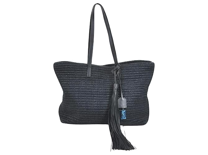 Saint Laurent Cabas Black Leather ref.1024721 - Joli Closet