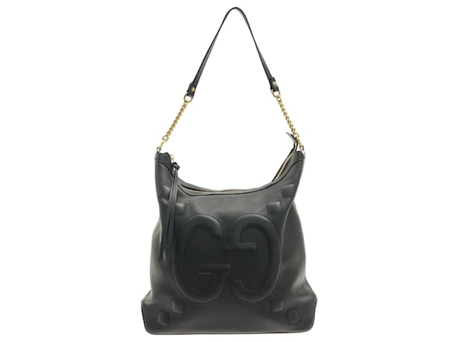 Gucci Black Apollo Shoulder Bag Leather Pony-style calfskin ref.1025557 ...