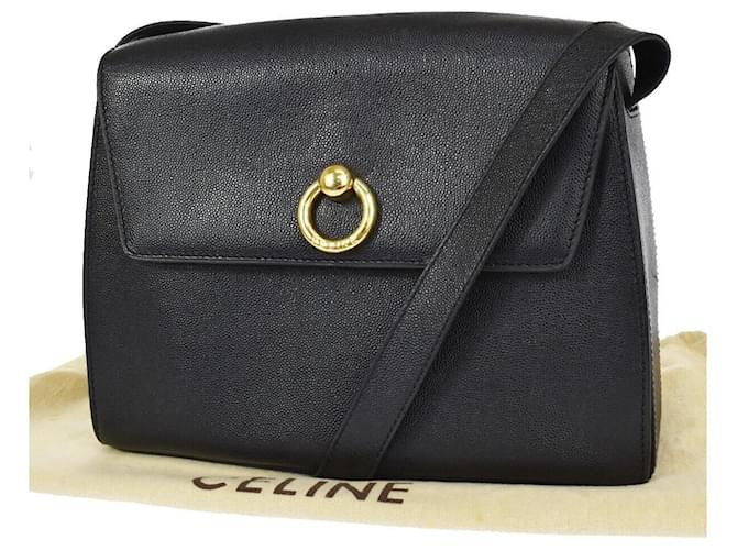 Céline Celine Black Leather ref.1028280 - Joli Closet