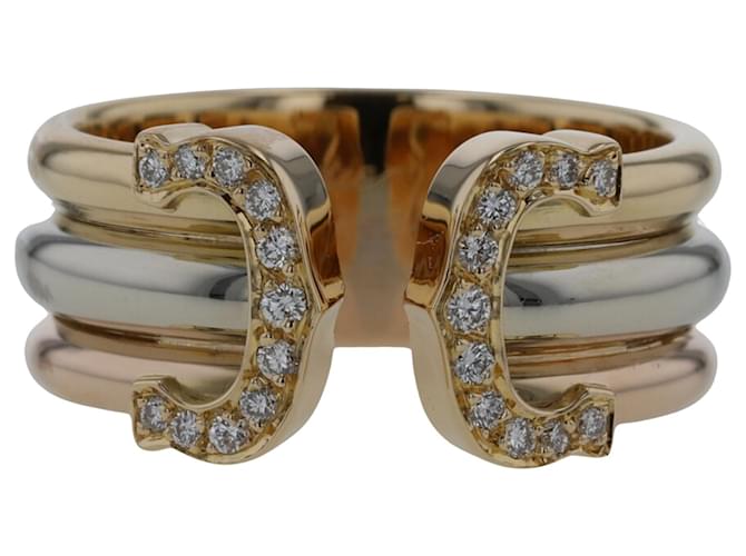 Cartier C2 Golden Yellow gold ref.1030596 - Joli Closet