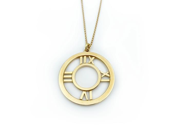 Tiffany & Co Atlas romain Tiffany&Co 18Collier pendentif à gros ...