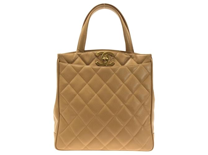 Chanel Matrasse Beige Leather ref.1039280 - Joli Closet