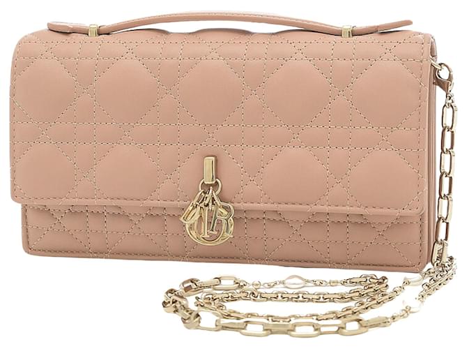 Dior Miss Dior Cuir Beige ref.1040329 - Joli Closet