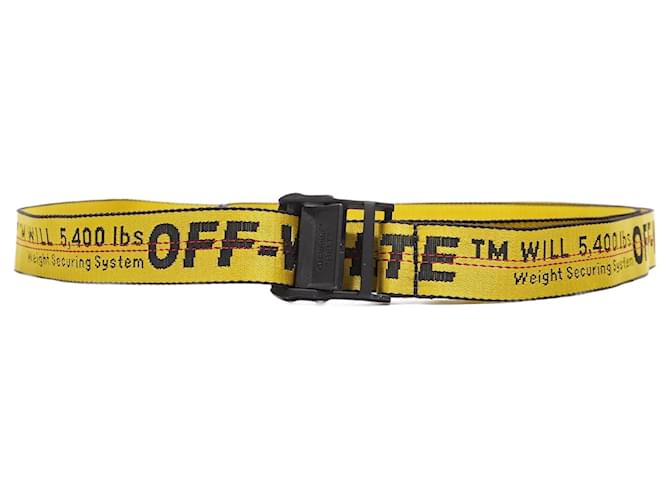 Off White Utility Belt Yellow / Black ref.1040471 - Joli Closet