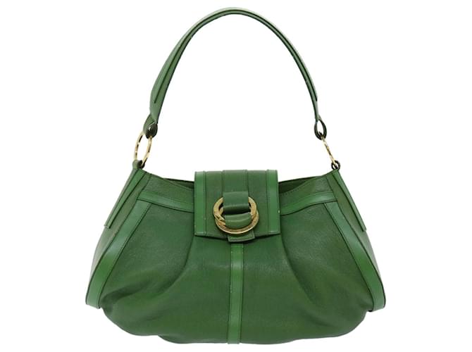 Bulgari Green Leather ref.1042421 - Joli Closet
