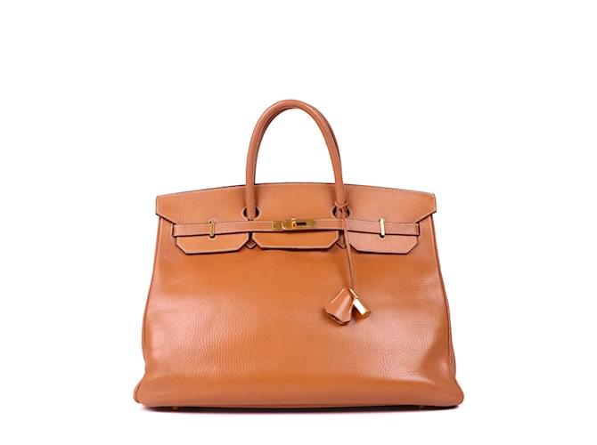 Hermès HERMES Sacs à main Birkin 40 Cuir Marron ref.1042952 - Joli Closet