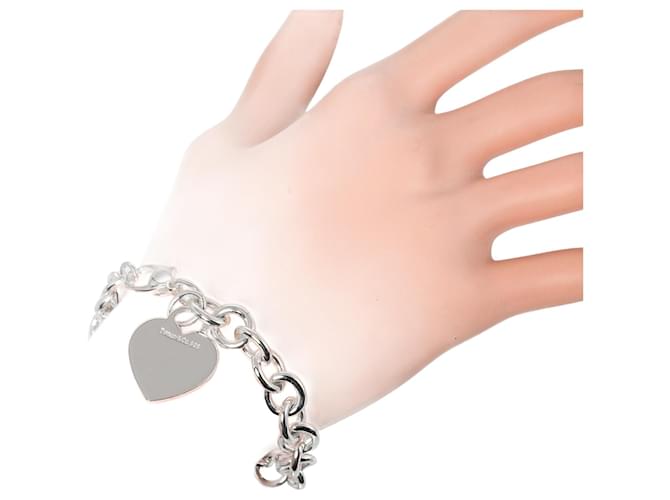 Tiffany & Co Return to Heart Tag Silvery Silver ref.1049509 - Joli Closet