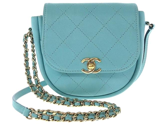 Chanel Blue Pony-style calfskin ref.1050411 - Joli Closet