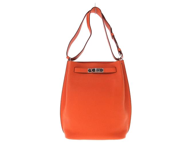 Hermès hermes kelly Orange Leather ref.1051029 - Joli Closet