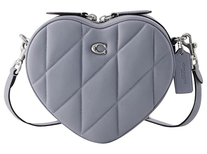Coach corazón de entrenador Gris Cuero ref.1052873 - Joli Closet