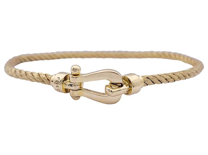Fred Bracelet, "Strength 10", yellow gold. ref.1056972 - Joli Closet