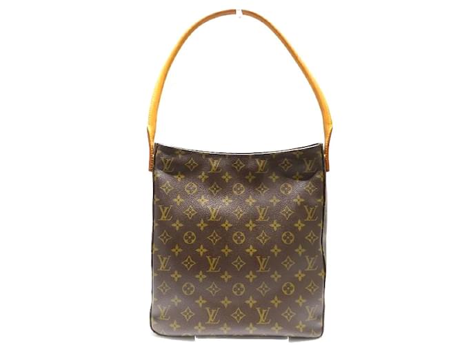 Louis Vuitton Monogram Looping GM M51145 Brown Cloth ref.1061083 - Joli Closet