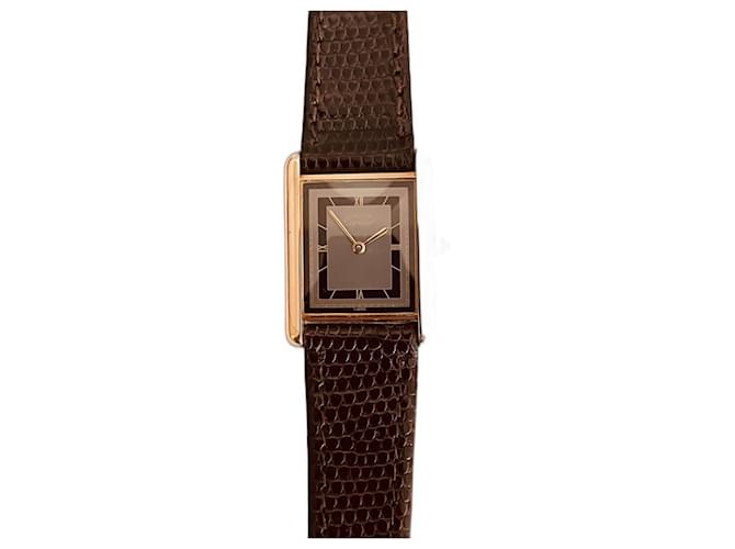 Cartier Tanque GM Gris Plata ref.1070266 - Joli Closet