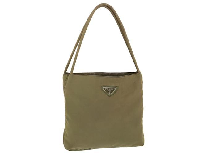 PRADA Hand Bag Nylon Khaki Auth 40088 Green ref.1072793 - Joli Closet