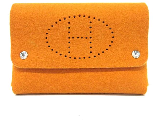 Hermès Evelyn Orange Synthetic ref.1076386 - Joli Closet
