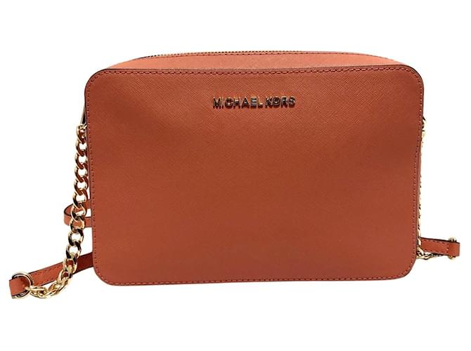 Michael Kors Jet Set Pink Leather ref.1077114 - Joli Closet