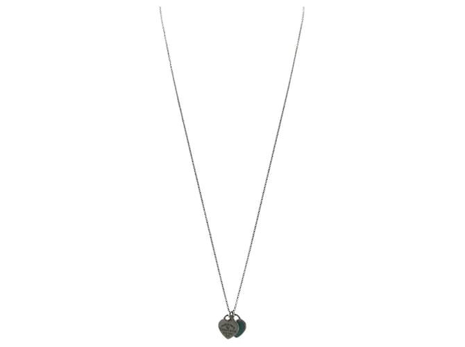 Tiffany & Co Return to Heart Tag Silvery Silver ref.1079085 - Joli Closet