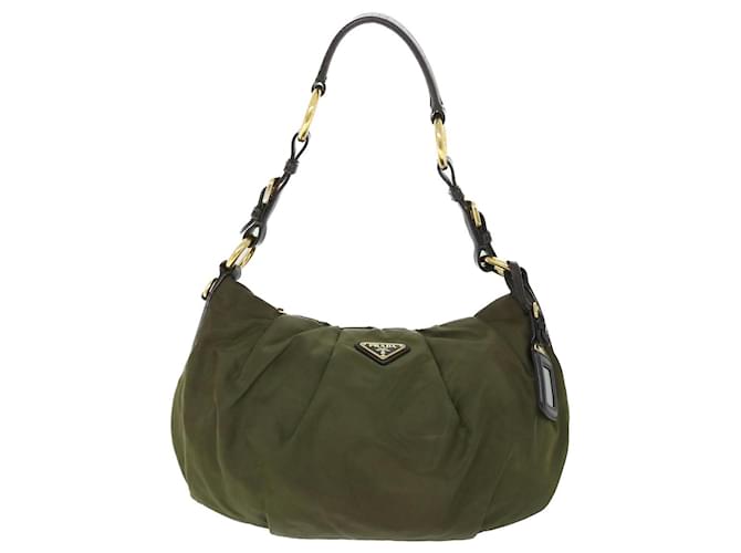 Prada Tessuto Khaki Synthetic ref.1079905 - Joli Closet