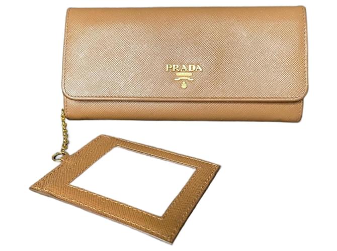 Prada Wallets Brown Leather ref.1080019 - Joli Closet