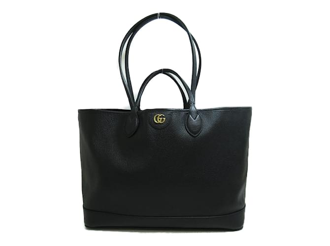 Gucci Leather Tote Bag 739730 Black Pony-style calfskin ref.1080188 ...