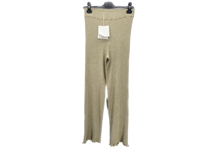 THE ROW Trousers T.International M Silk Beige ref.1080219 - Joli Closet