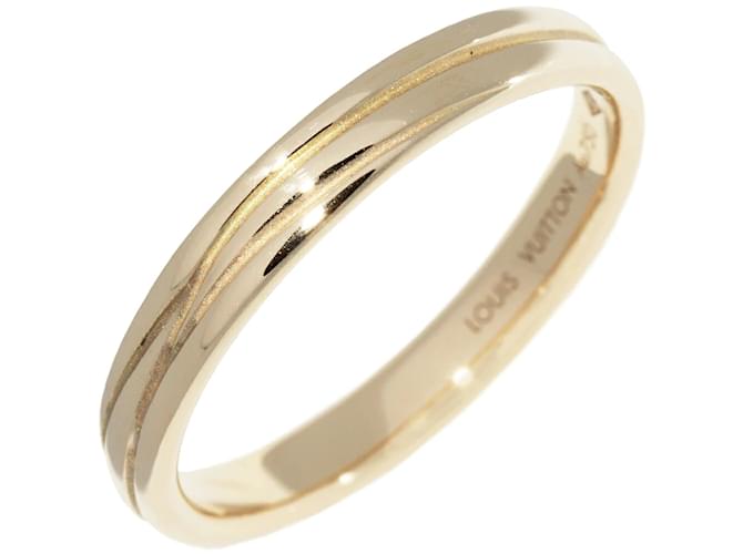Louis Vuitton 18K Epi Alliance Ring Golden Metal Gold ref.1081727 ...