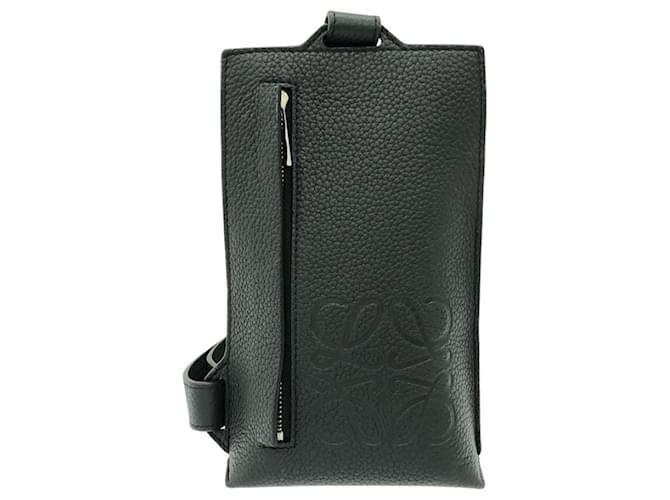 Loewe Vertical T Black Leather ref.1092346 - Joli Closet