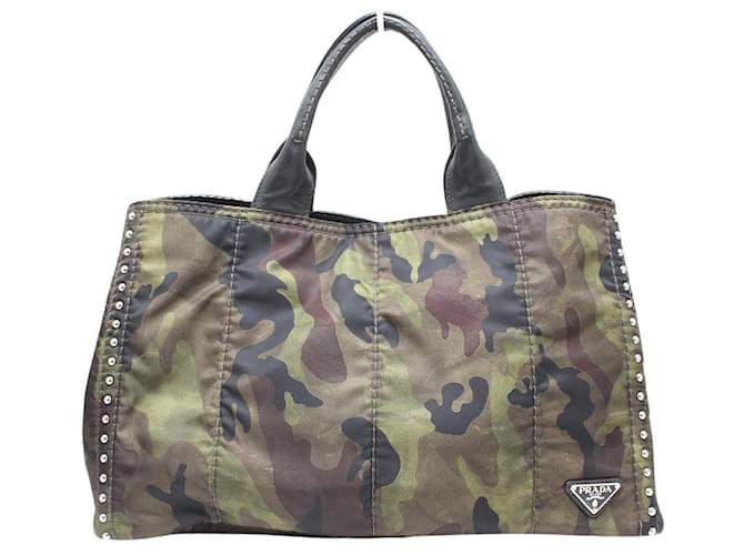 Tote Prada Canapa Multiple colors Synthetic ref.1099106 - Joli Closet