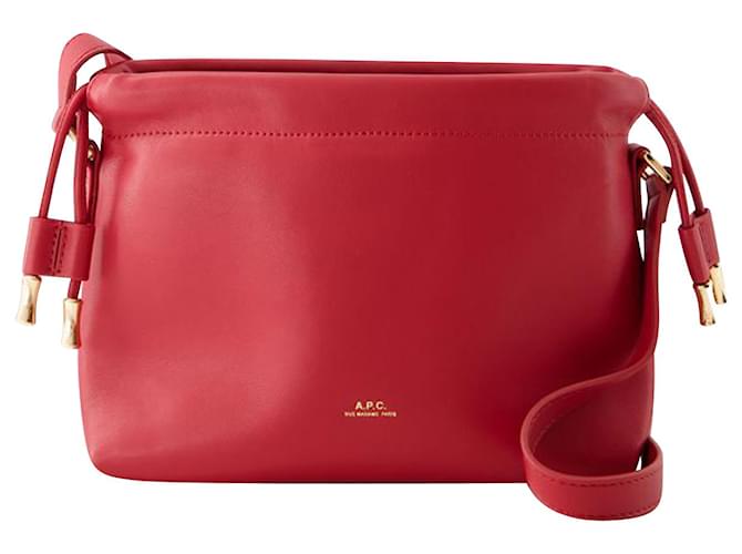 Apc Ninon Mini Crossbody - A.P.C. - Synthetic - Burgundy Red Dark red ...