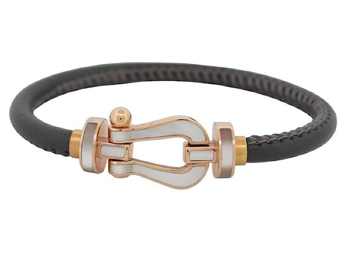 Fred force bracelet 10 GM MANILA MOTHER OF PEARL & YELLOW GOLD 18k t17 ...