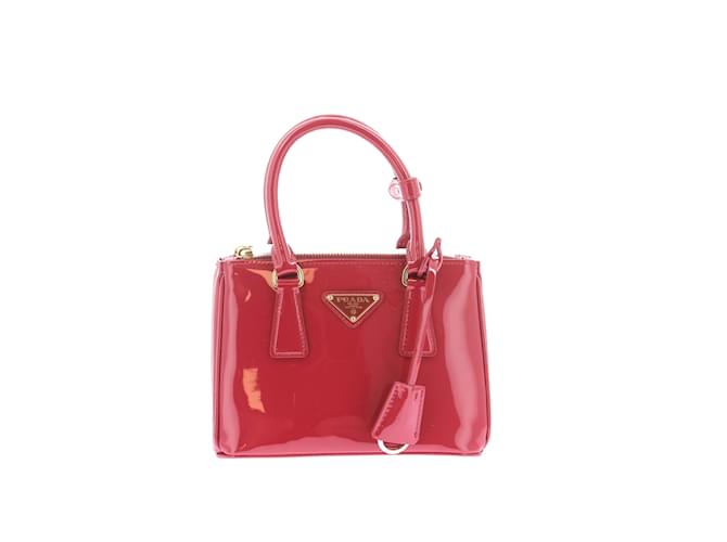 PRADA Handbags T. Patent leather Red ref.1109273 - Joli Closet