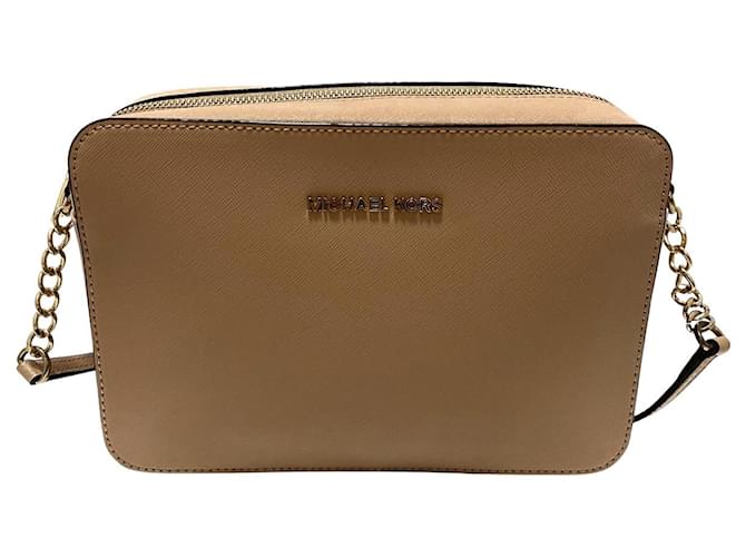 Michael Kors Jet Set Beige Leather ref.1111084 - Joli Closet