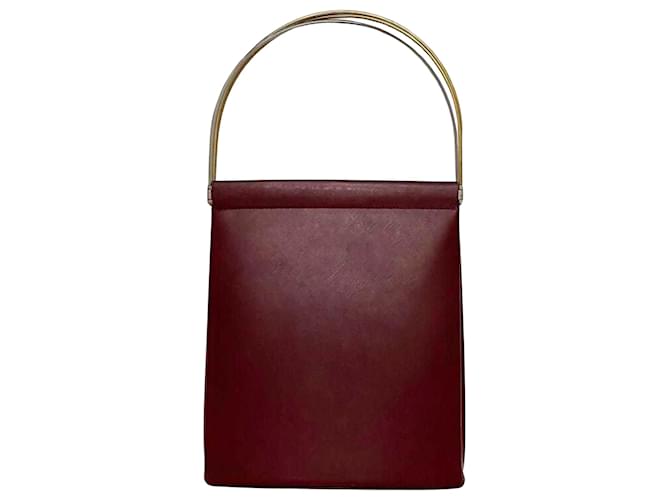 Cartier Trinity Dark red Leather ref.1116153 - Joli Closet