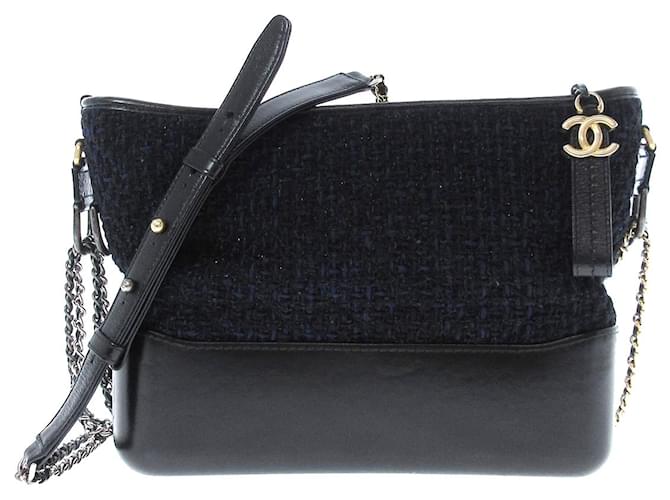 Chanel Gabrielle Black Tweed ref.1120060 - Joli Closet