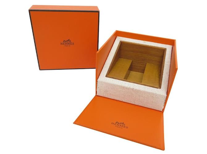 Hermès BOX FOR HERMES CAPE COD ARCEAU HEURE H CLIPPER ORANGE WATCH BOX ...