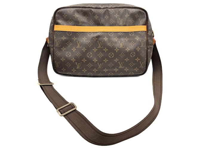 Louis Vuitton Reporter GM Monogram Brown Cloth ref.1142376 - Joli Closet