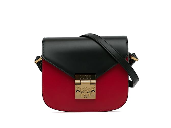 Red MCM Leather Patricia Crossbody Bag ref.1151172 - Joli Closet