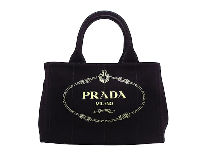Prada Canapa Black Cloth ref.1152767 - Joli Closet